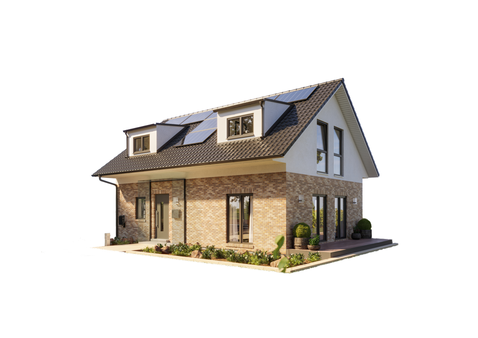 Fertighaus Bodenplatte oder Keller - DANHAUS