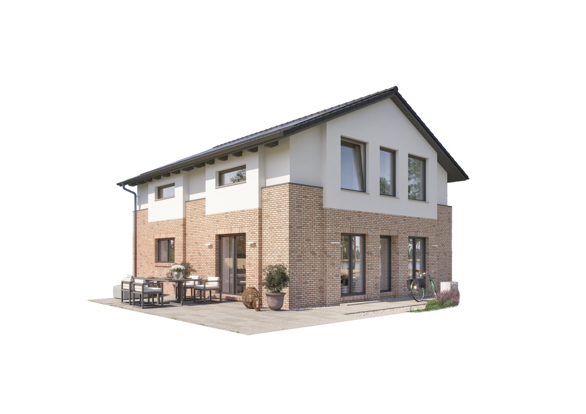 Fertighaus Bodenplatte oder Keller - DANHAUS